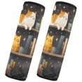2 Car Seat Belt Covers S Size 6.5*6.5 Inches Car Seat Belt Shoulder Pad ...