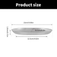 4 Pack Multifuntional 304Stainless Steel Plates Plate Cooking Plate ...