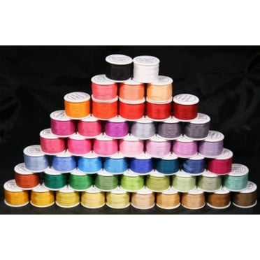 New ThreadNanny 5 Spools of 100% Pure Silk Ribbons - 4mm x 10 Meters ...