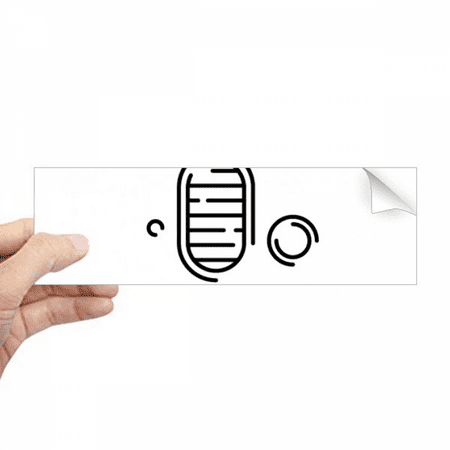 Symbolic Significance Progress Footprints Rectangle Bumper Sticker ...