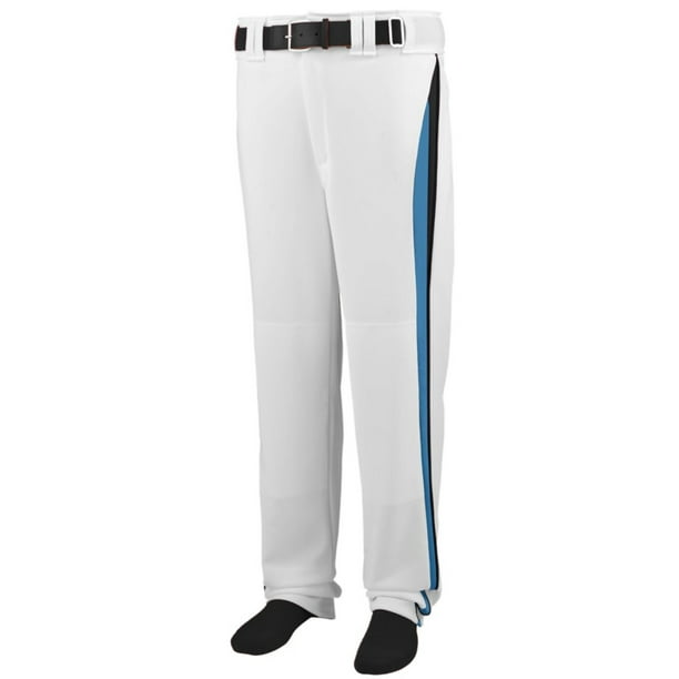 Augusta Line Drive Baseball/Softball Pant 1475 White/Columbia Blue ...