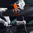 Chateauy 69PCS Paintless Dent Repair Tool Kit, Golden Lifter Bridge ...