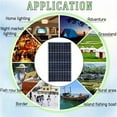 20W Portable Outdoor Solar Panel Kit Complete 12V Polycrystalline ...