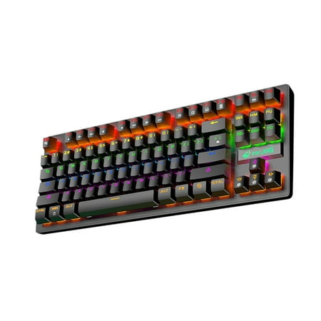 freestylehome Mechanical Keyboard 87-Key Wired Backlight Computer ...