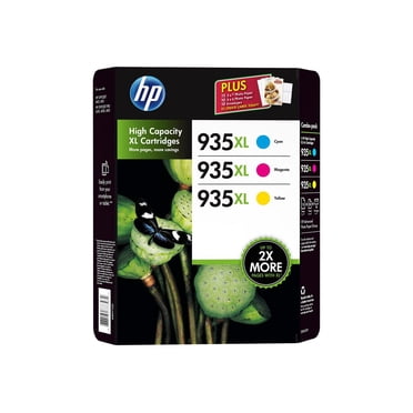 HP 951 Color Ink Cartridges - Cyan, Magenta, Yellow, (CR314FN) Pack of ...