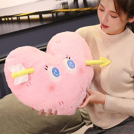 Valentine's Day Love Plush Doll, Kawaii Soft Stuffed Plushies Ragdoll ...