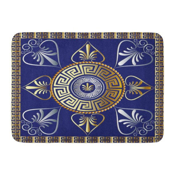 Greek Key Bath Rugs Products