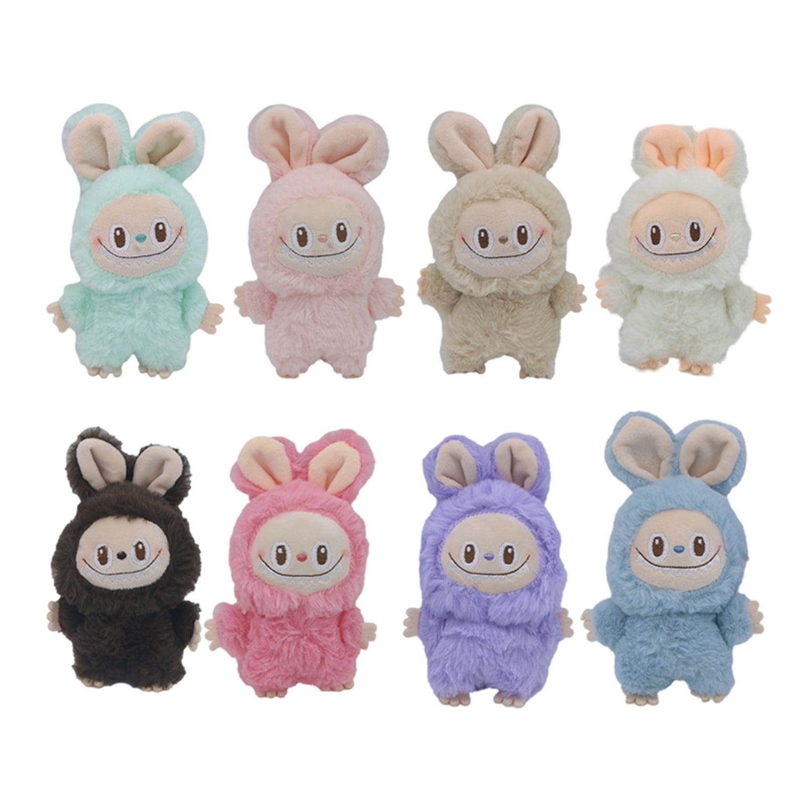 Christmas gift ideas Labubu doll POP mart labubu 8PC Plush Stuffed Toys ...