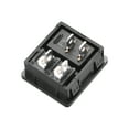 C8-8 Panel Mount Plug Adapter AC 250V 6A 2 Pins 2mm Buckle IEC Inlet ...