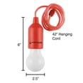 Pull Cord Light- Portable LED Outdoor/Indoor Hanging Bulb Lantern for ...