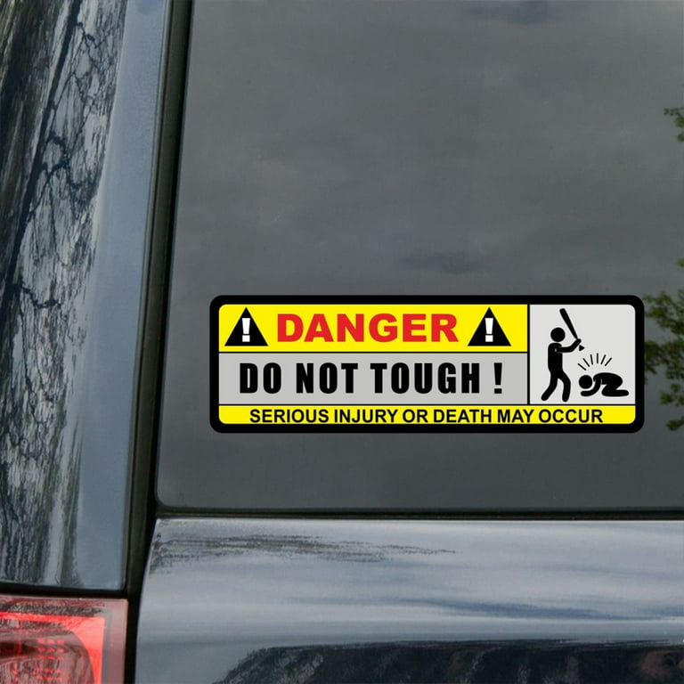 Warning Stickers For Cars