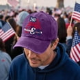 USA 250th Anniversary Distressed Baseball Cap Vintage Washed Cotton ...