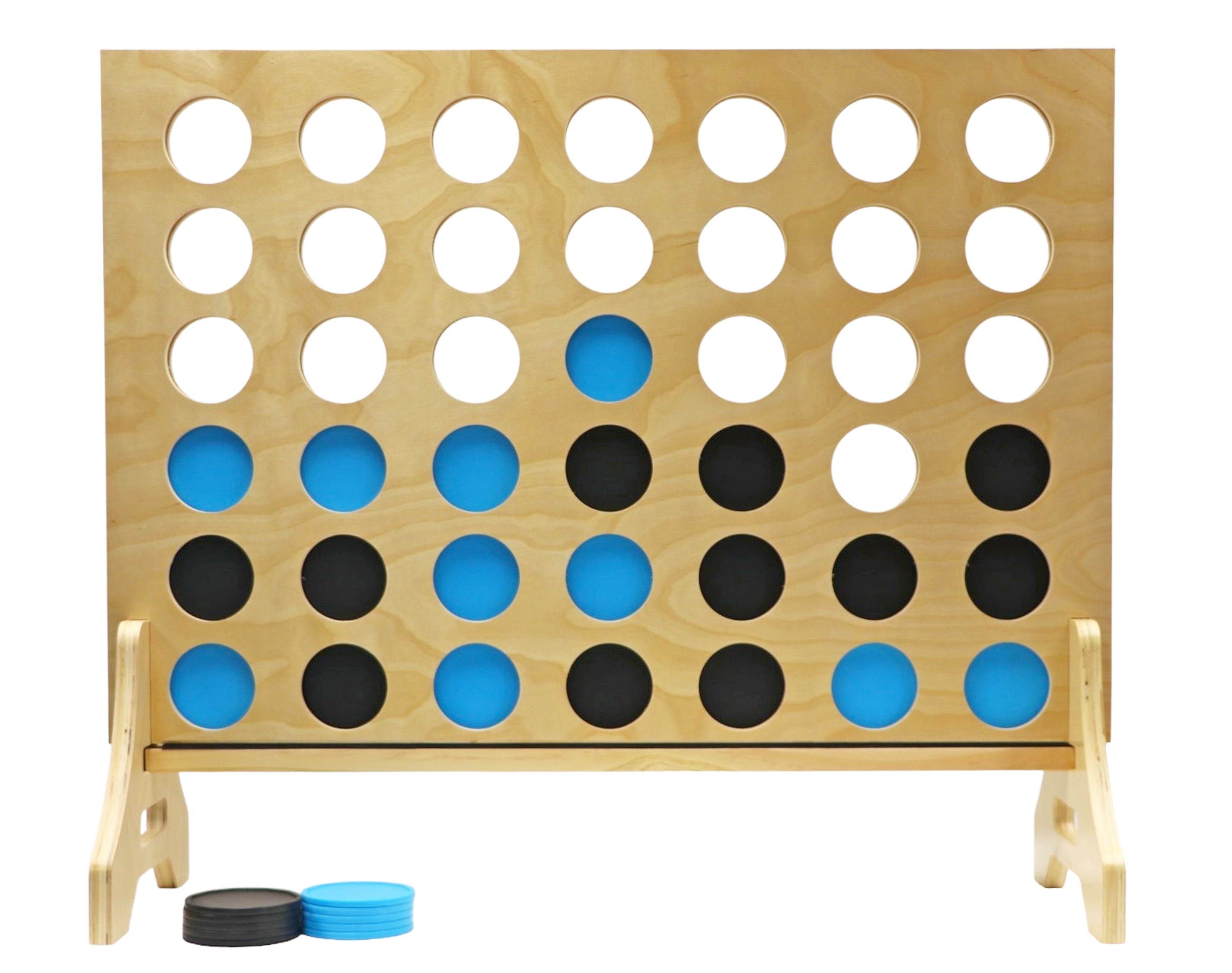 Tailgating Pros Premium Giant Four in a Row with Carrying Case - Jumbo ...