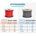 Pyramid RPR825 - 8 Gauge Clear Red Power Wire 25 ft. OFC - Walmart.com