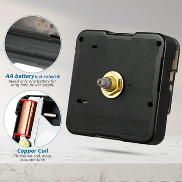 Quartz DIY Wall Clock Movement Mechanism Battery Operated DIY Repair ...