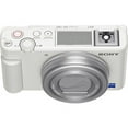 Sony ZV-1 Compact Digital Vlogging 4K Camera (White) for Content Creators & Vloggers +Complete ...