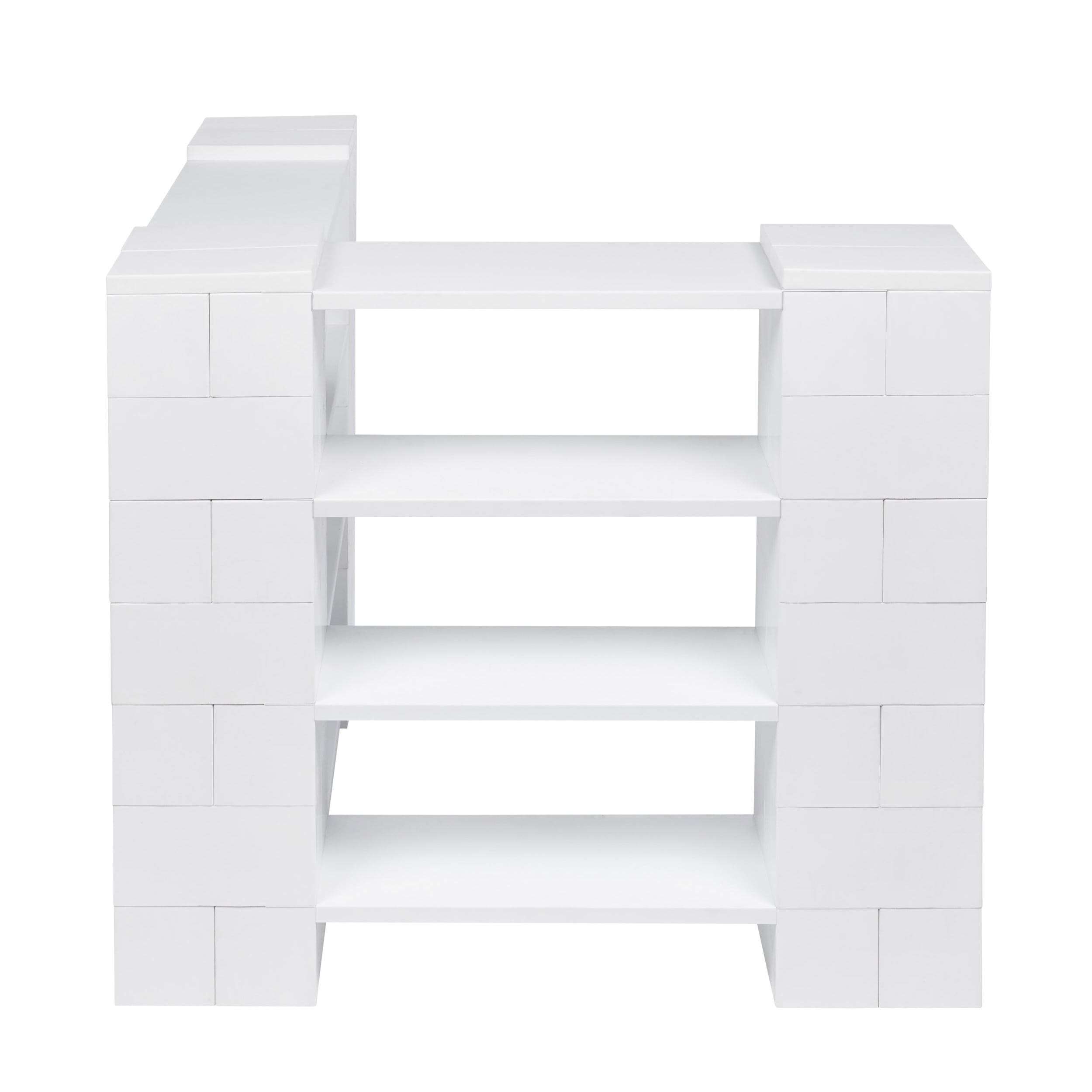 EverBlock 4 Level Corner Shelving Kit A | For Office, Playroom ...