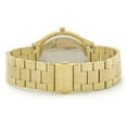 Michael Kors Women's MK3435 Slim Runway Green Dial Yellow Gold Steel ...