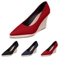 2026 Spring And Shallow Mouth Single Shoes Versatile Comfortable Thick ...