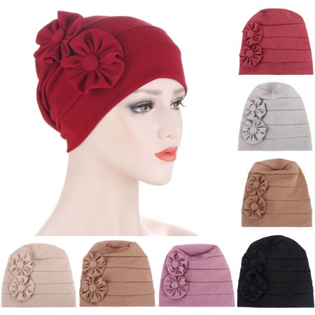 Koszal Women Bonnet Foldable Close Fitting Fabric Women Streetwear ...
