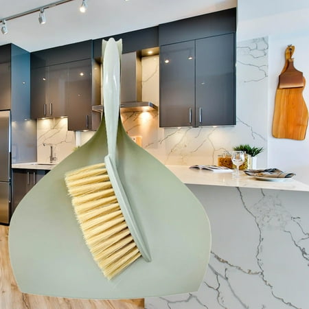 Cleaning Broom Brush Set Dustpan and Brush Set for Household Cleaning C ...