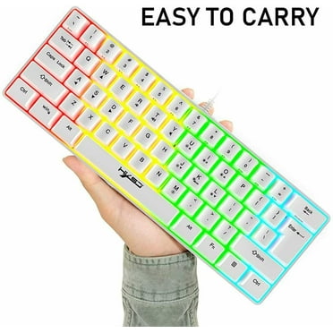 104KEY USB KEYBOARD BEIGE PC W/LARGE L SHAPED ENTER KEY - Walmart.com