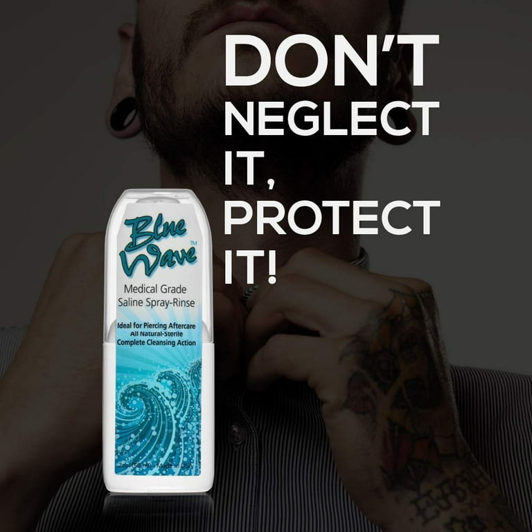 Saline Solution Tattoos Proton Piercing Aftercare Isotonic Saline
