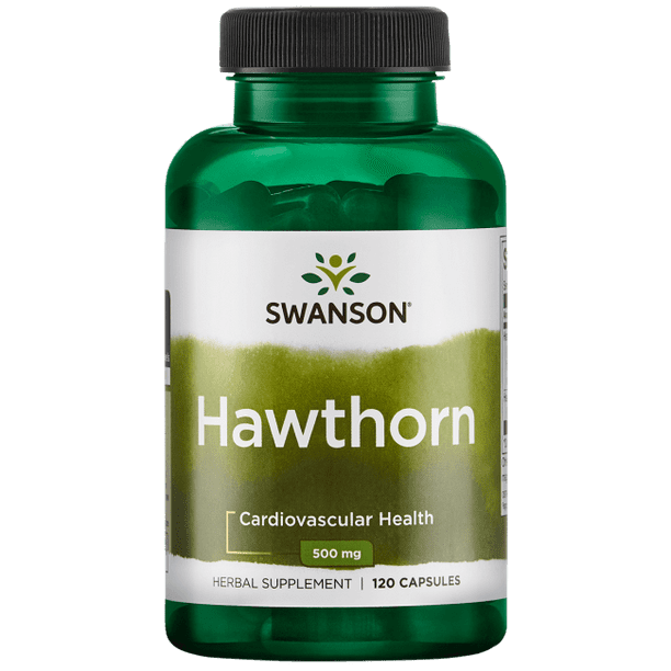 Swanson Hawthorn - Featuring Hawthorn Berry and Extract 120 Capsules ...