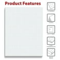 "Better Office Products Graph Paper Pad, 8.5"" x 11"", 50 Sheets ...