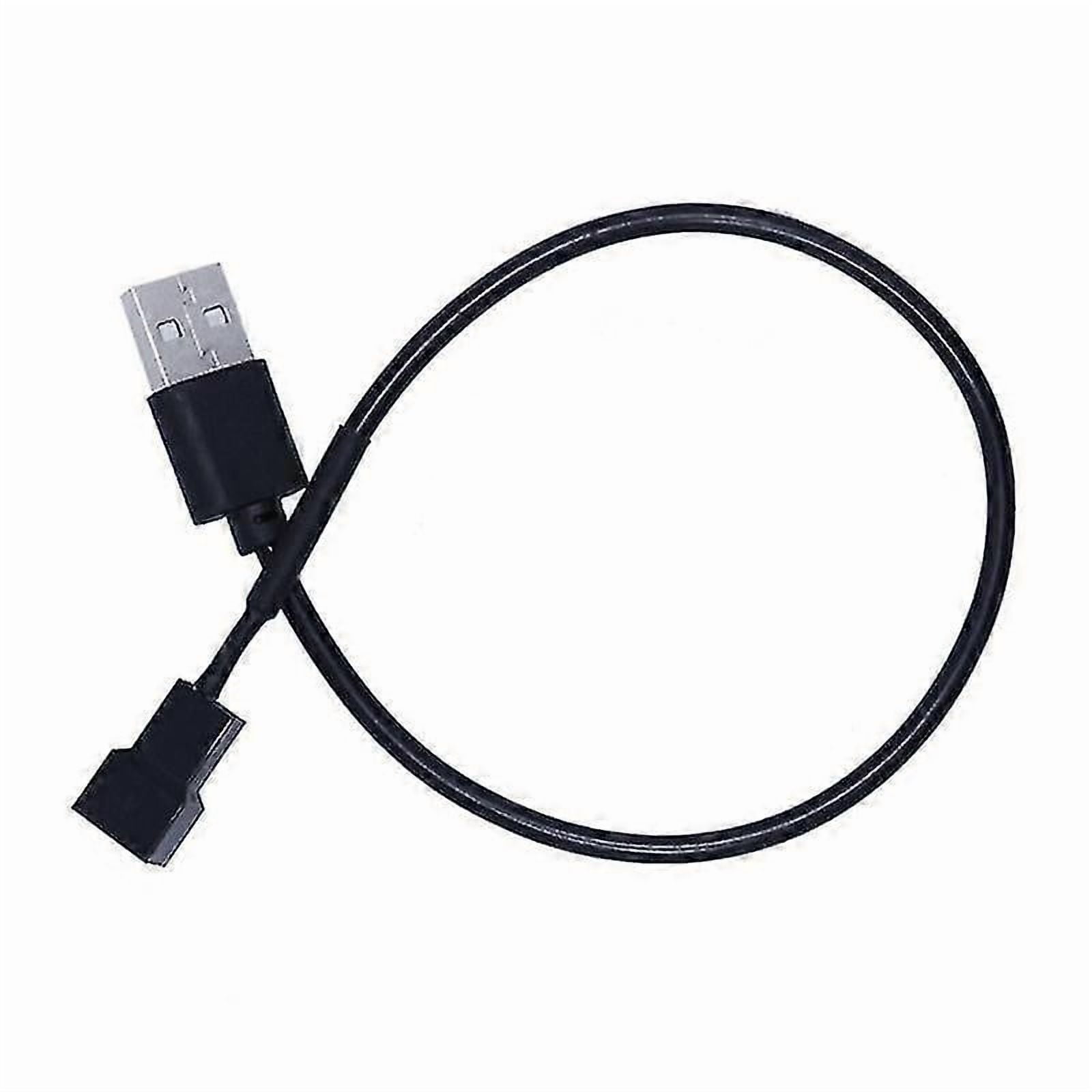 30cm USB Male To 3-Pin adapter Cable Connector For PC Computer Chassis ...