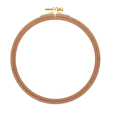 NOGIS 6 Pieces 4 Inch Round Embroidery Hoops Bamboo Circle Cross Stitch ...