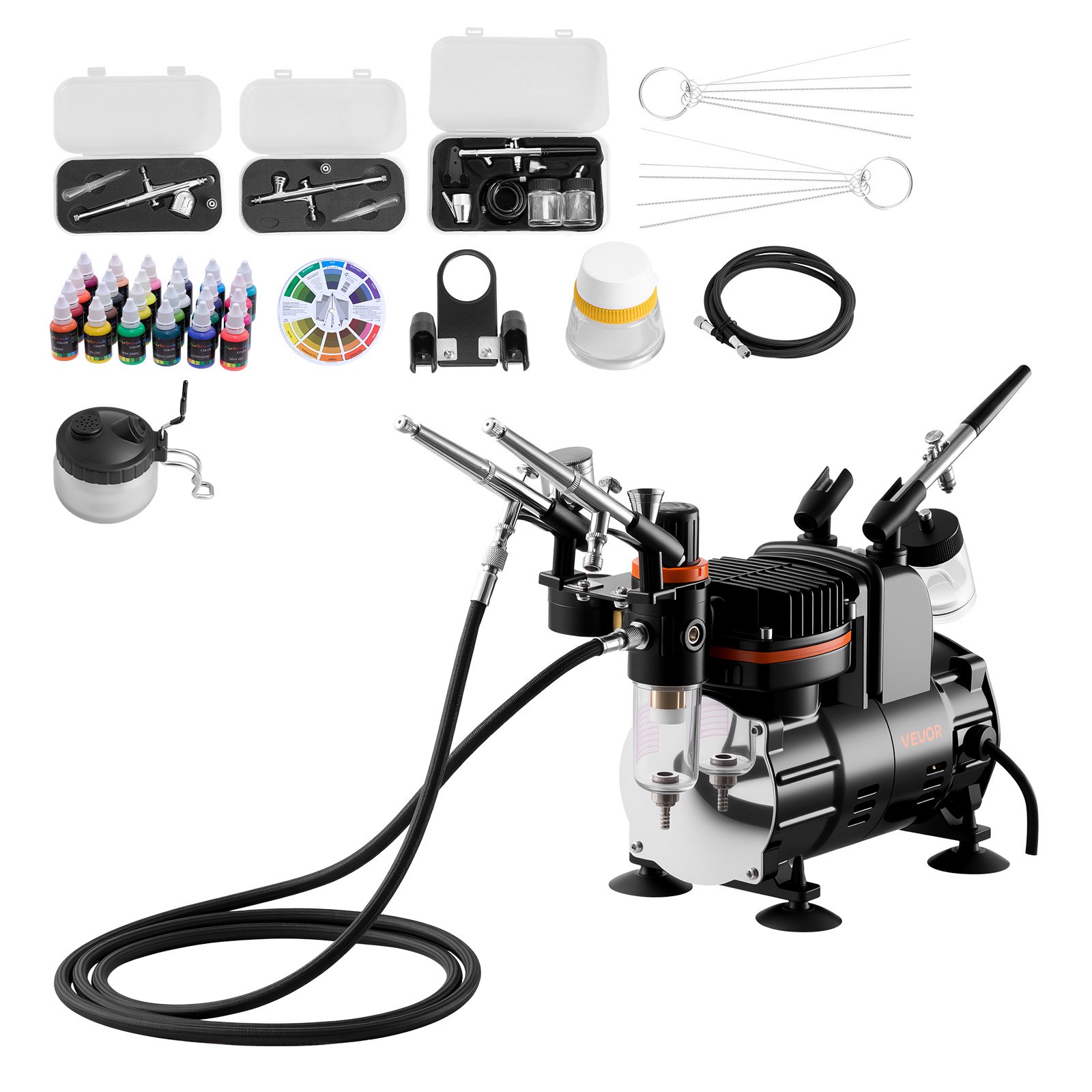 Click here for Vevor Airbrush Kit Air Brush Kit 1/6 Hp Air Compre... prices