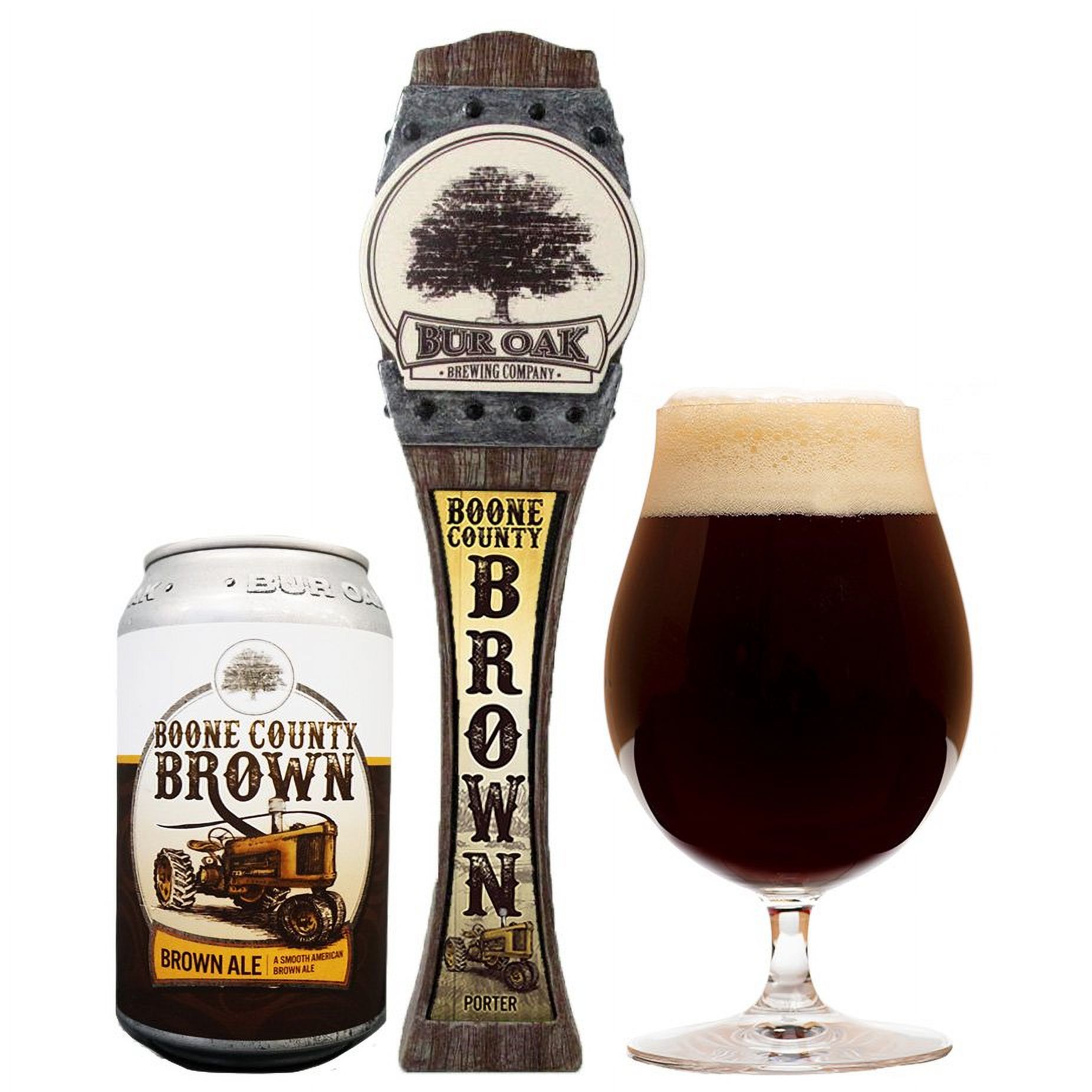 Bur Oak Boone County Brown Ale Beer, 12 fl. oz. can, 6 pk. - Samsclub.com