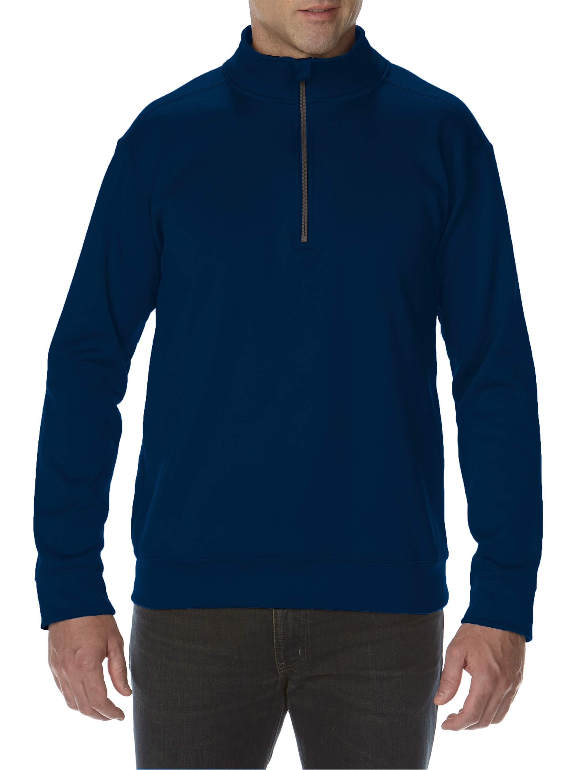 Gildan Performance Men's Tech Poly 1/4 Zip Sweatshirt - Walmart.com
