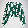 asdoklhq Cute Crop Hoodies Family Party Celebration Women's Fashion ...