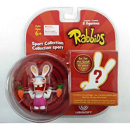 Rabbids in Sports - Weight Lifting Figure / Plus One Mystery Figure ...