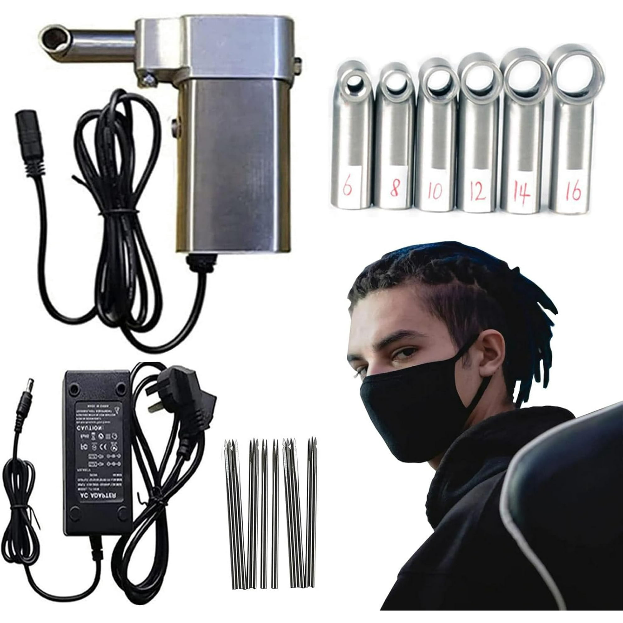 Click here for Unbranded 6-16mm Mini Handheld Dreadlock Maker  Po... prices