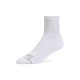 Lee Iconic Originals Quarter Low Cut Socks, 10-13, White, 20-Pack ...