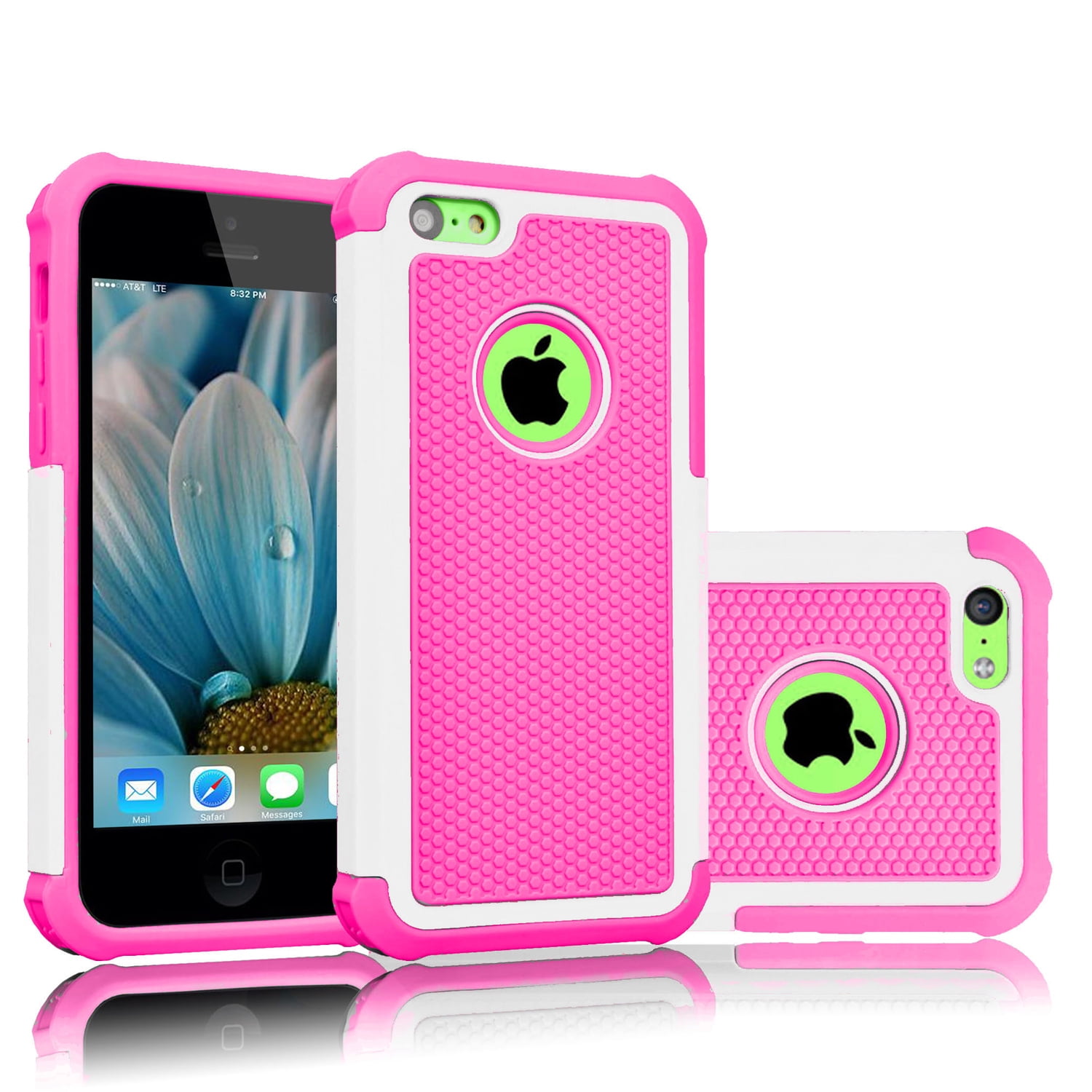 iPhone 5C Case, Tekcoo(TM) [Tmajor Series] Shock Absorbing Hybrid ...