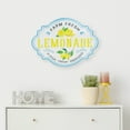 Northlight Farm Fresh Lemonade Metal Wall Sign 15 Vintage Retro Kitchen ...