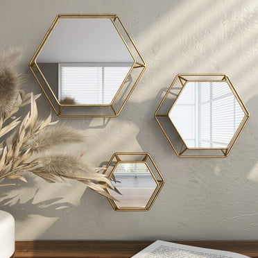 All American Collection New Seperated 3 Piece Decorative Mirror Set ...