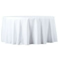 Efavormart 132" Seamless Premium Polyester Table Linens Round ...