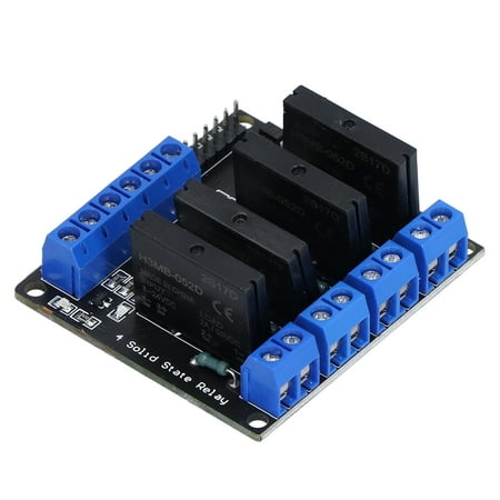 DC Solid State Relay, High Sensitivity Fast Switching 2A 3-24V SSR ...