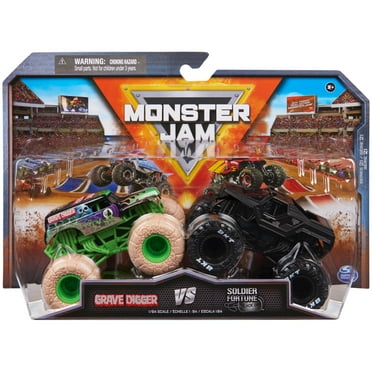 Monster Jam, 12-Pack 1:64 Scale Monster Truck Vehicles (Walmart ...