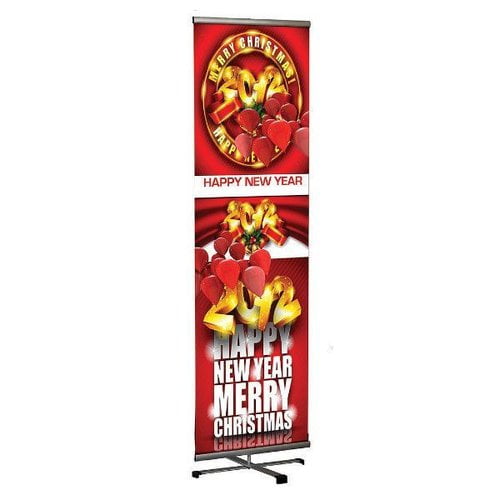 MT Displays Freestanding Cross Single Banner Stand - Walmart.com