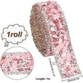 SUNNYCLUE 1.1Yard Pink Hotfix Rhinestone Trim, 0.79 Inch Wide, Jewel ...