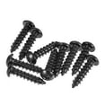 Uxcell Hex Socket Self Tapping Screws, M6 x 25mm Carbon Steel Wood Screw 25 Pack - Walmart.com