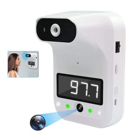 Wall Mounted Thermometer with Camera,Infrared Thermometer for Adults ...