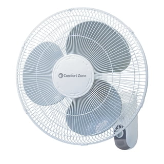 Hurricane Supreme 12 Inch Oscillating Wall Mount Fan, White - Walmart.com