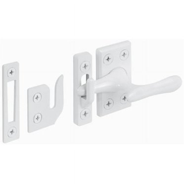 Defender Security U 9926 Double Hung Wood Window Flip Latch, Brass ...